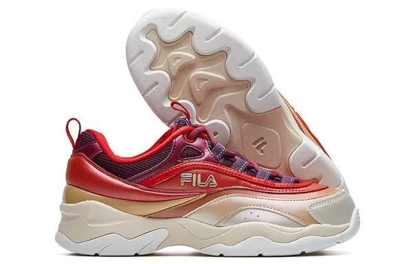 FILA Ray Sneakers - Red/brown