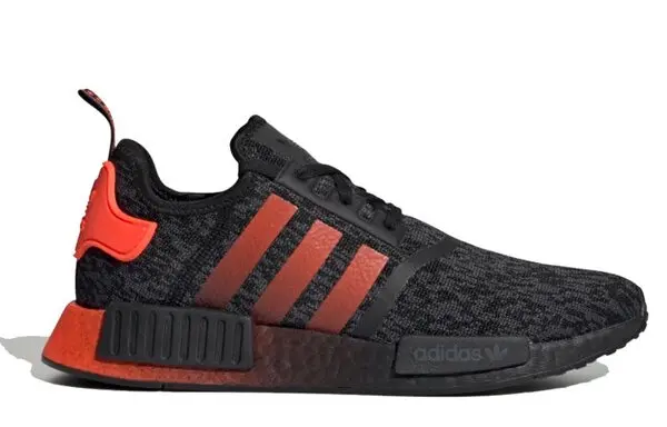 Adidas Nmd_r1 "pirate Solar Red" Sneakers - Black