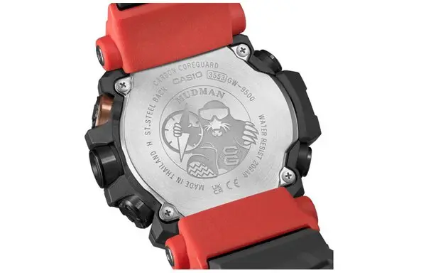 Casio G-shock Digital "brick Black" Watch - Brick/black
