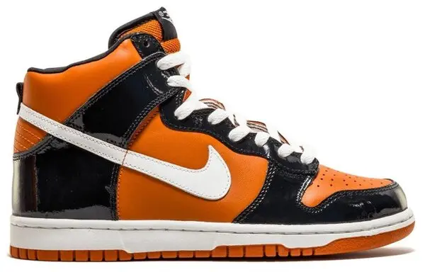 Nike Dunk High 'mesa Orange' Sneakers - White/black