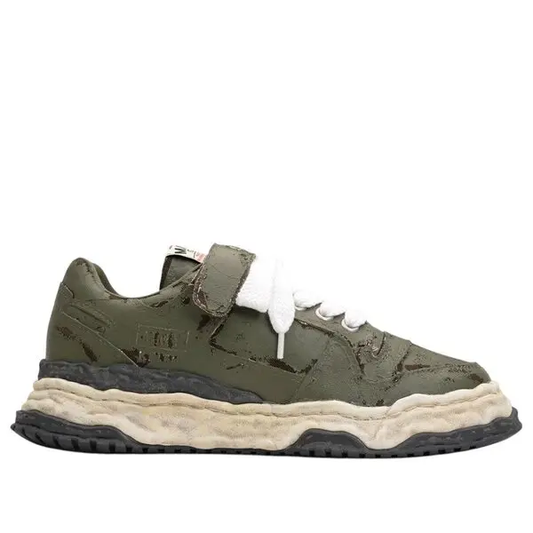Mihara Yasuhiro X Keith Og Sole Film Attached Canvas Low Top Sneakers