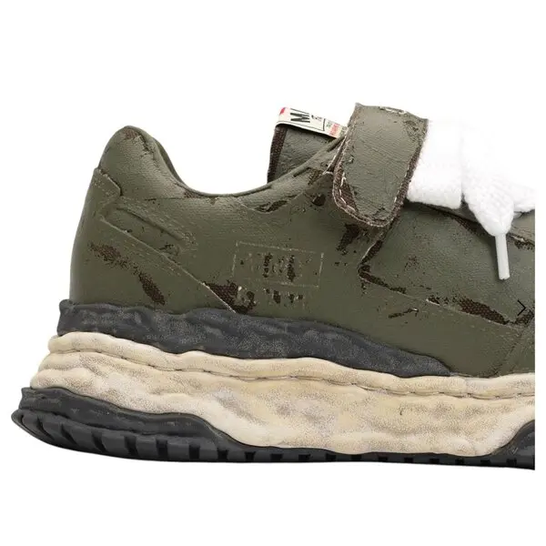 Mihara Yasuhiro X Keith Og Sole Film Attached Canvas Low Top Sneakers