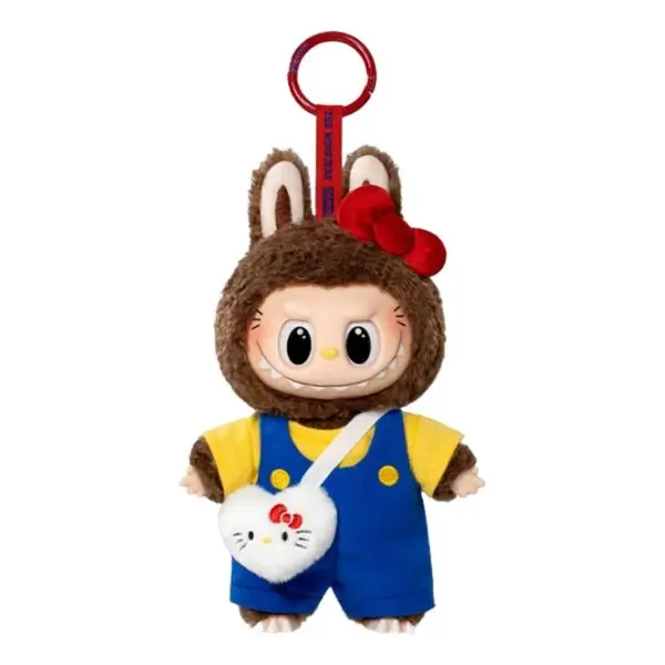 POP MART The Monsters X Hello Kitty And Friends Series Vinyl Plush Pendant Secret Edition - Multi-color