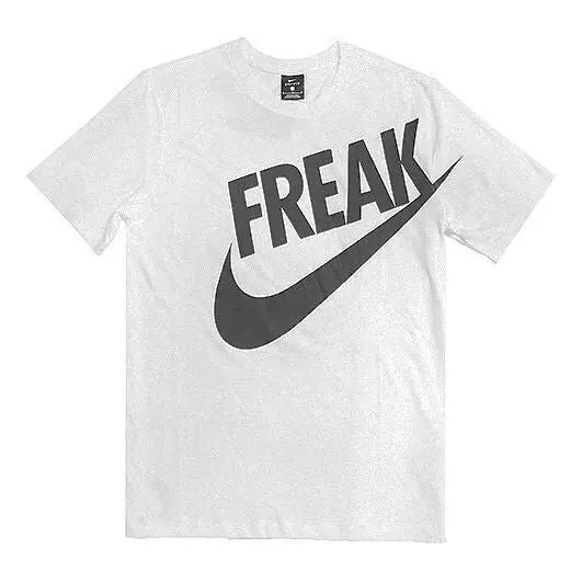 Nike Giannis Dri-fit Tee Alphabet Basketball T-shirt - White