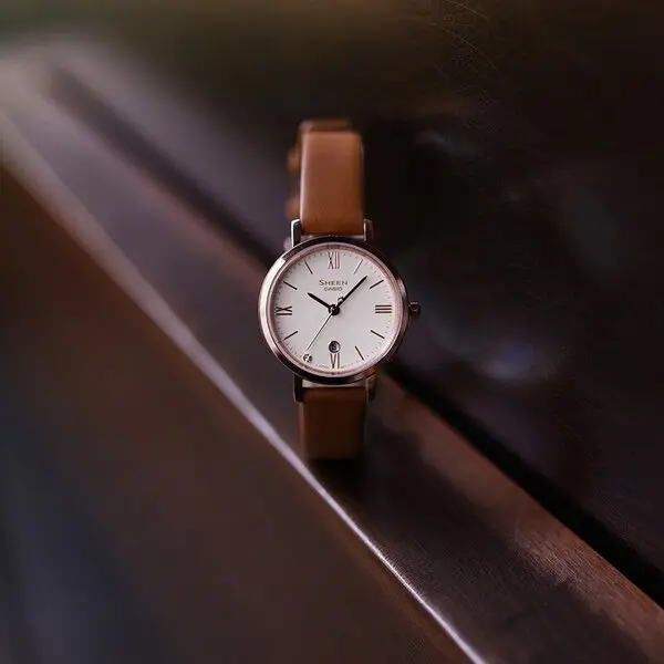Casio Sheen Analog Quartz Watch With Sapphire Crystal