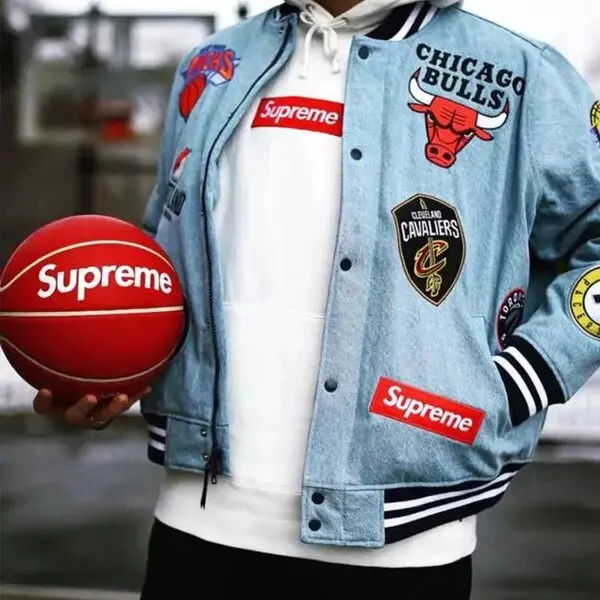 Supreme X Nike X Nba Teams Warm-up Jacket