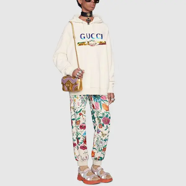 Gucci Sweatshirt With Sequin Logo