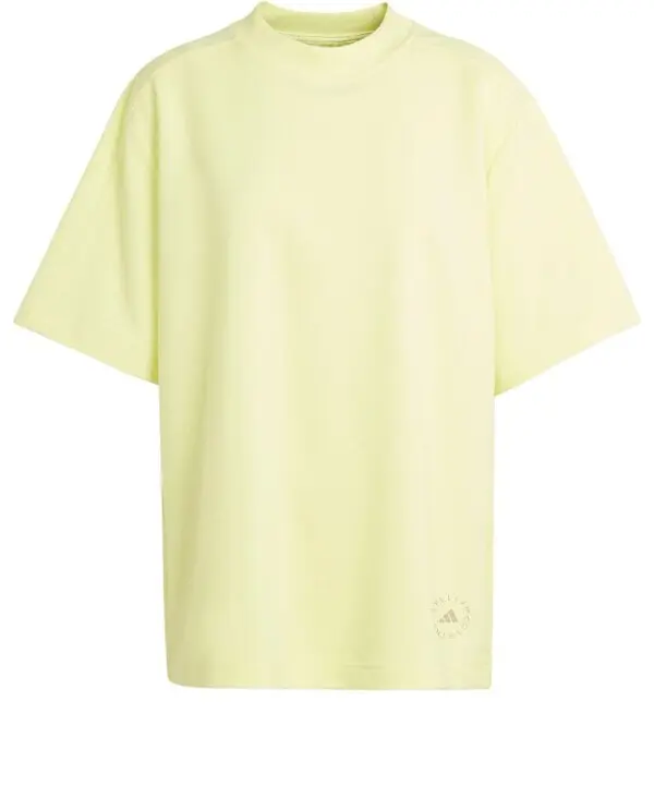 Adidas By Stella Mccartney Logo T-shirt - Blush Yellow
