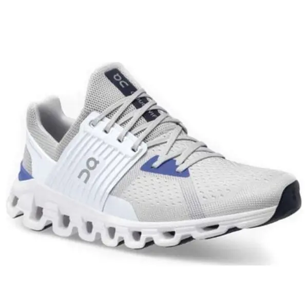 On Cloudswift Athletic Sneakers - White/blue