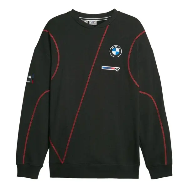 PUMA X Bmw Motorsport Garage Crew Sweatshirt - Black