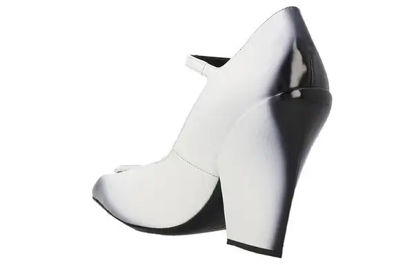 Prada Brushed Leather Mary Jane Pumps