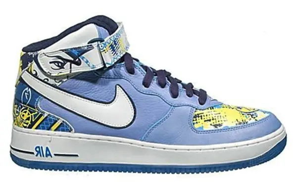Nike Force 1 Mid Premium "royale Collection - Blue