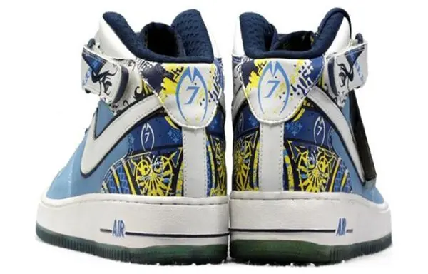 Nike Force 1 Mid Premium "royale Collection - Blue