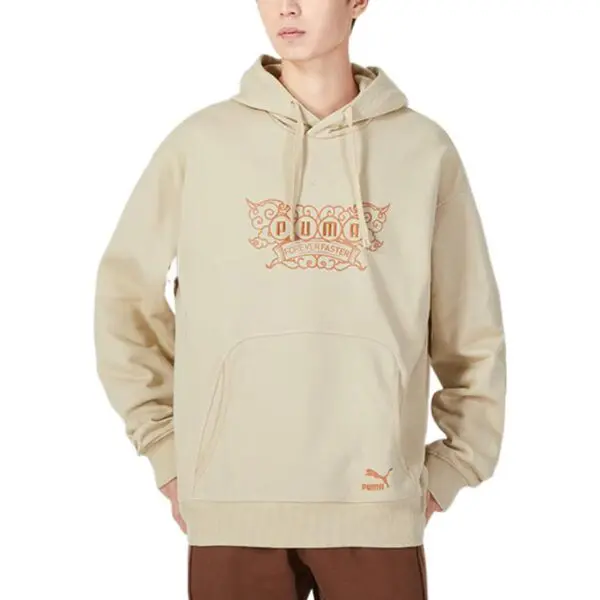 PUMA Das Cc Graphic Crew Sweater 'beige