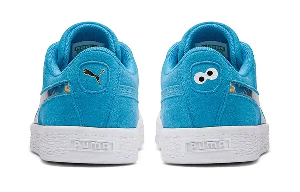 PUMA Sesame Street 50 X Suede Statement Low Top Sneakers