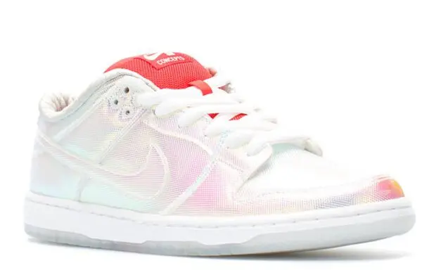 Nike Concepts X Dunk Low Pro 'holy Grail' Sneakers - Silver