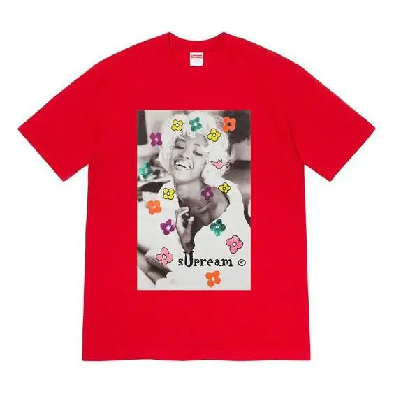 Supreme Ss20 Week 1 Naomi Tee Character Printing Short Sleeve - Red