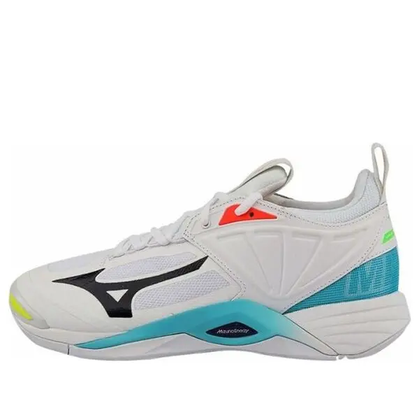 Mizuno Wave Momentum 2 Athletic Sneakers - White/blue