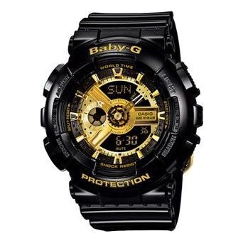 Casio Baby-g And Gold Shock Resistant Watch - Black