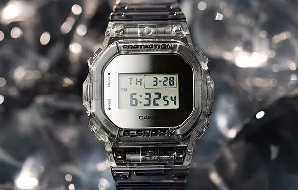 Casio G-shock Square Watch - Silvergray