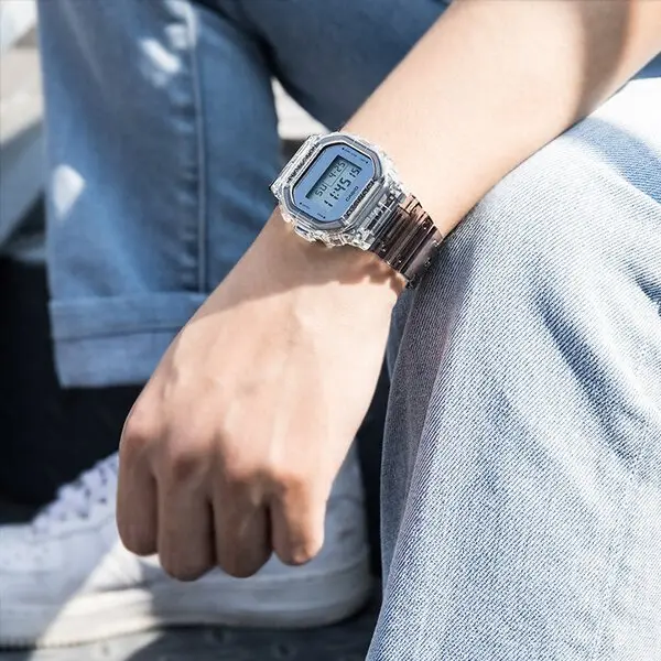 Casio G-shock Square Watch - Silvergray