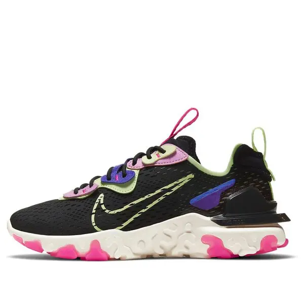 Nike React Vision Athletic Sneakers - Black