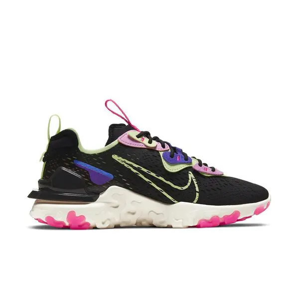 Nike React Vision Athletic Sneakers - Black
