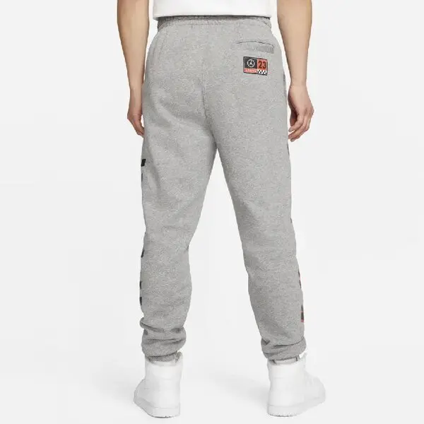JORDAN Large Logo Casual Fleece Sports Pants/trousers/joggers Gray - Grey