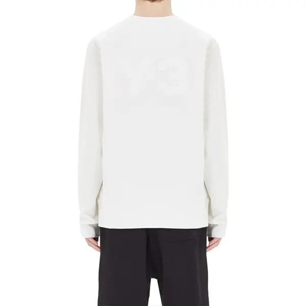 Adidas Y-3 Crew Neck Sweatshirt With Back Logo