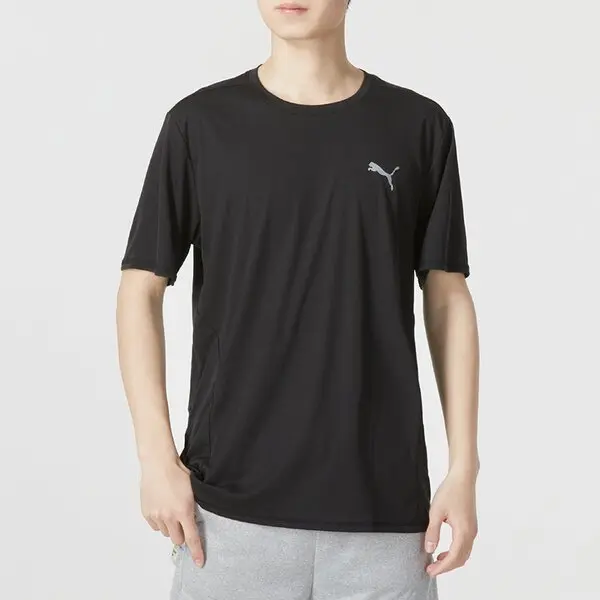 PUMA Run Favorite Short Sleeve T-shirt 'black