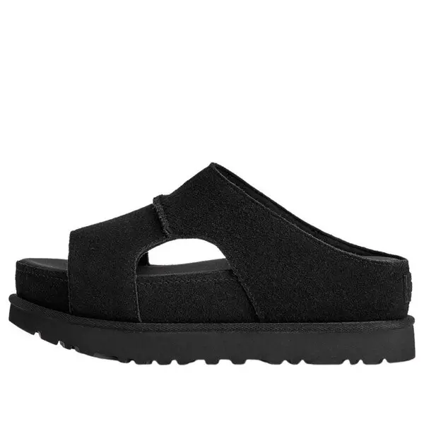 UGG Goldenstar Hi Cutout Slide Platform - Black