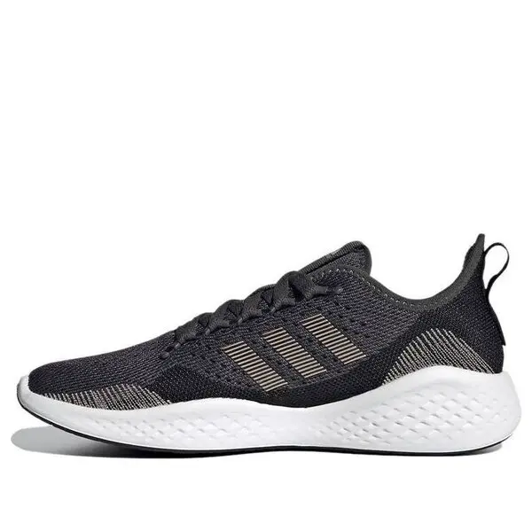 Adidas Fluidflow 2.0 Champagne Metallic Sneakers - Black