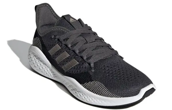 Adidas Fluidflow 2.0 Champagne Metallic Sneakers - Black
