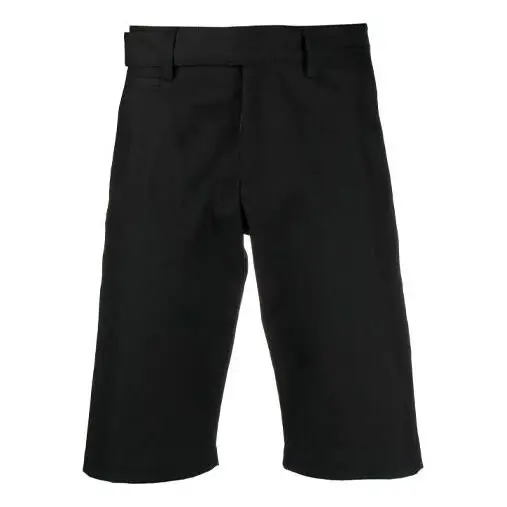 Off-White Industrial Belt Knee-length Shorts - Black