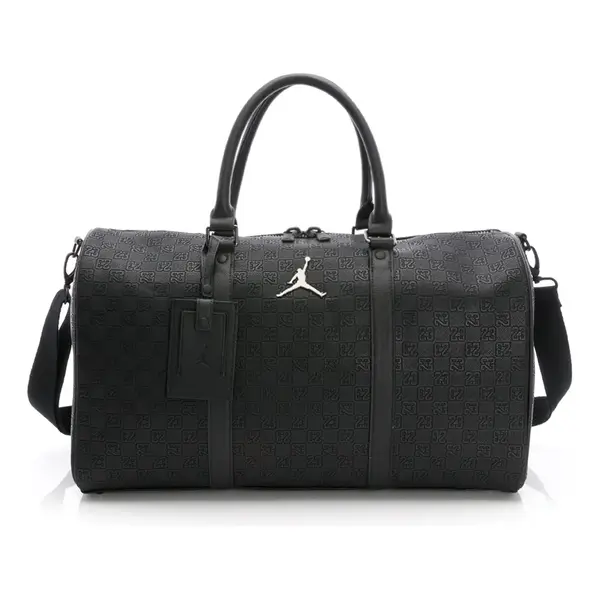 JORDAN Air Monogram Duffle Bag - Black