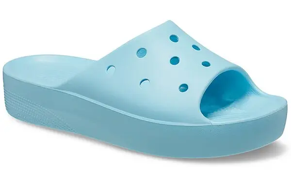 CROCS Classic Platform Slide - Blue