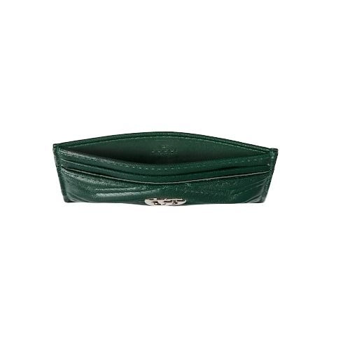 Gucci 26 Gg Marmont Card Holder Wallet - Green