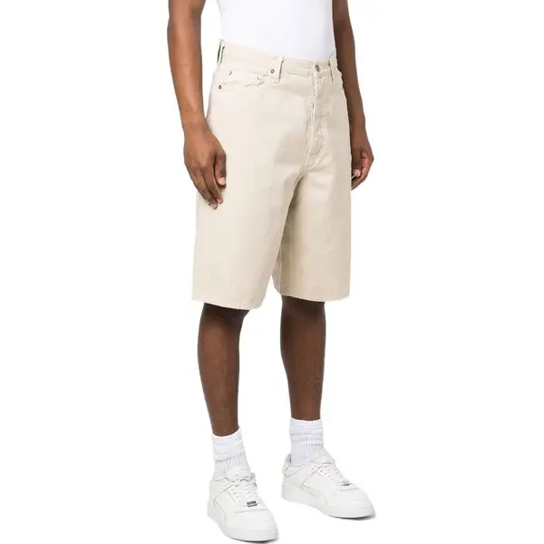 Off-White Wave Off Canvas Utility Shorts