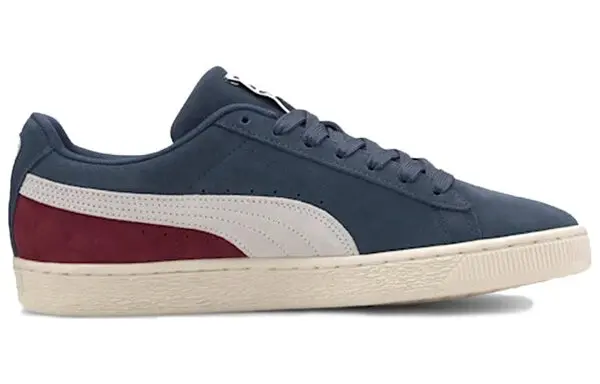 PUMA Suede Classic Low Top Sneakers - Red/blue