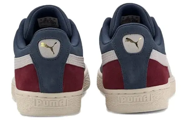 PUMA Suede Classic Low Top Sneakers - Red/blue