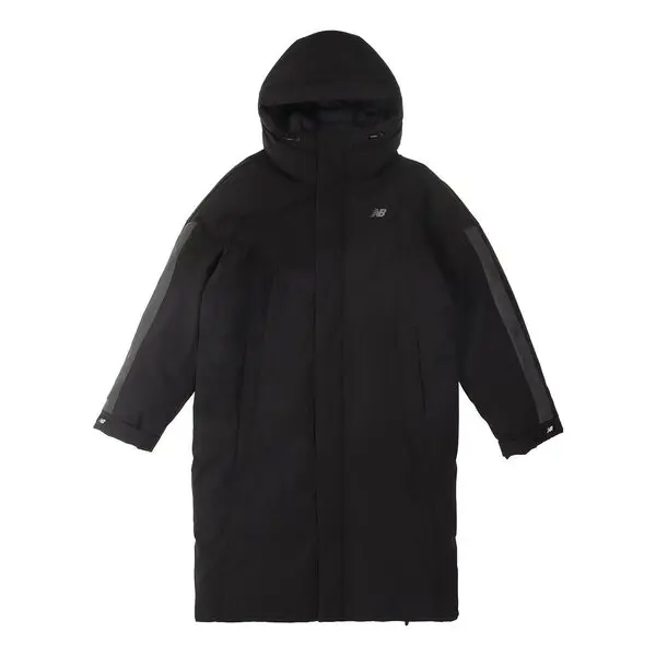 NEW BALANCE Street Style Long Down Jacket Asia Sizing