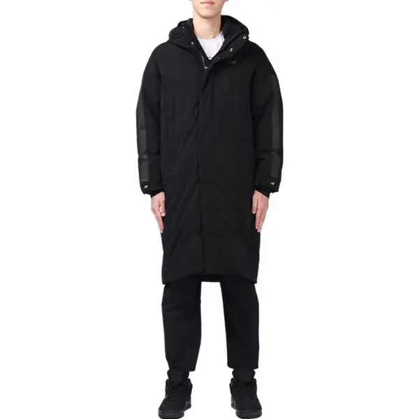 NEW BALANCE Street Style Long Down Jacket Asia Sizing