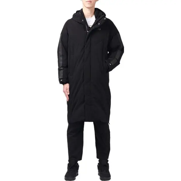NEW BALANCE Street Style Long Down Jacket Asia Sizing