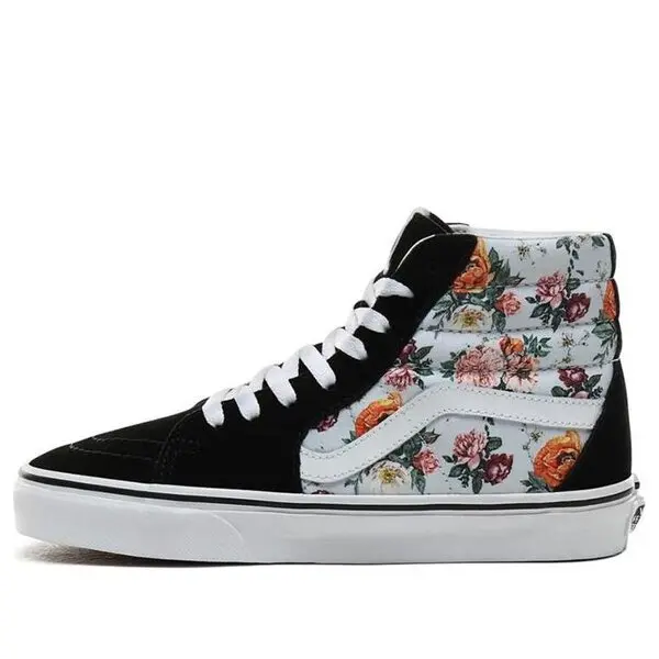 VANS Sk8-hi Garden Floral High-top Sneakers - Black