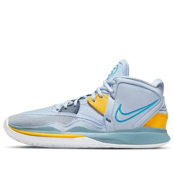 Nike Kyrie Infinity "future Past" High Top Sneakers - Blue/yellow