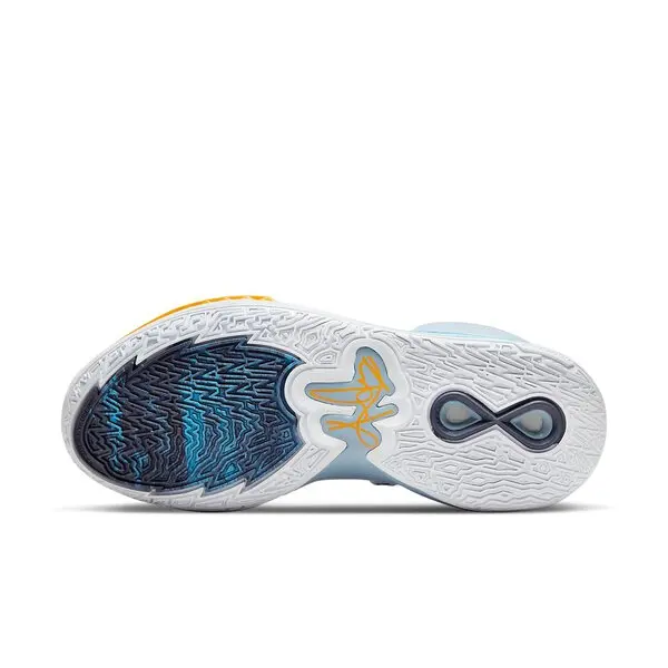 Nike Kyrie Infinity "future Past" High Top Sneakers - Blue/yellow