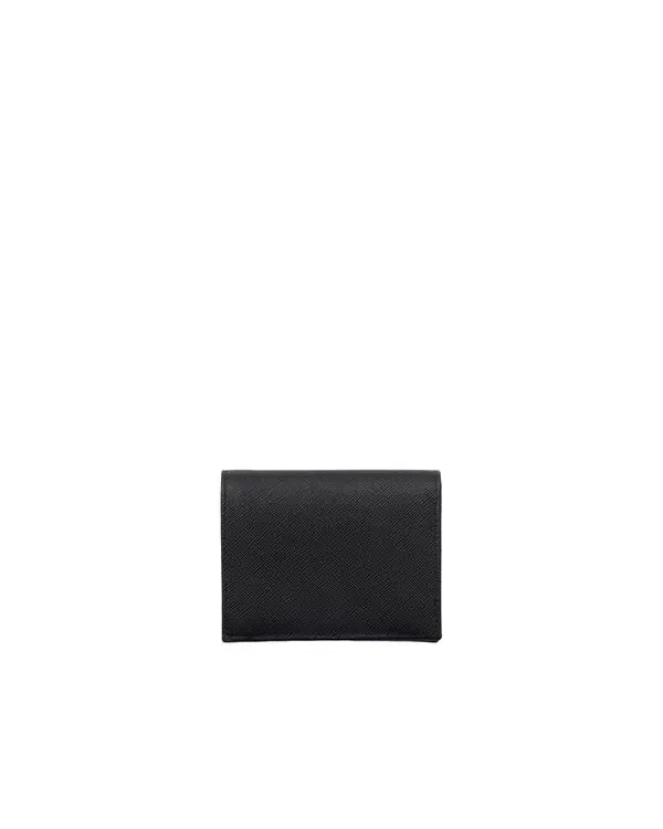 Prada Fw25 Small Saffiano Leather Wallet