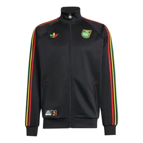 Adidas Jamaica 2026 X Bob Marley Originals Track Jacket - Black