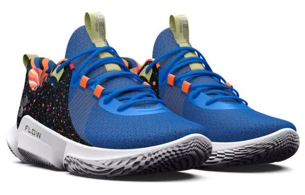 Under Armour Flow Futr X 2 Basketball Sneakers - Blue/black