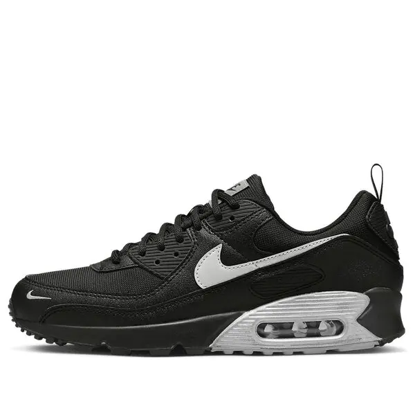 Nike Max 90 Low Top Sneakers - Black/silver